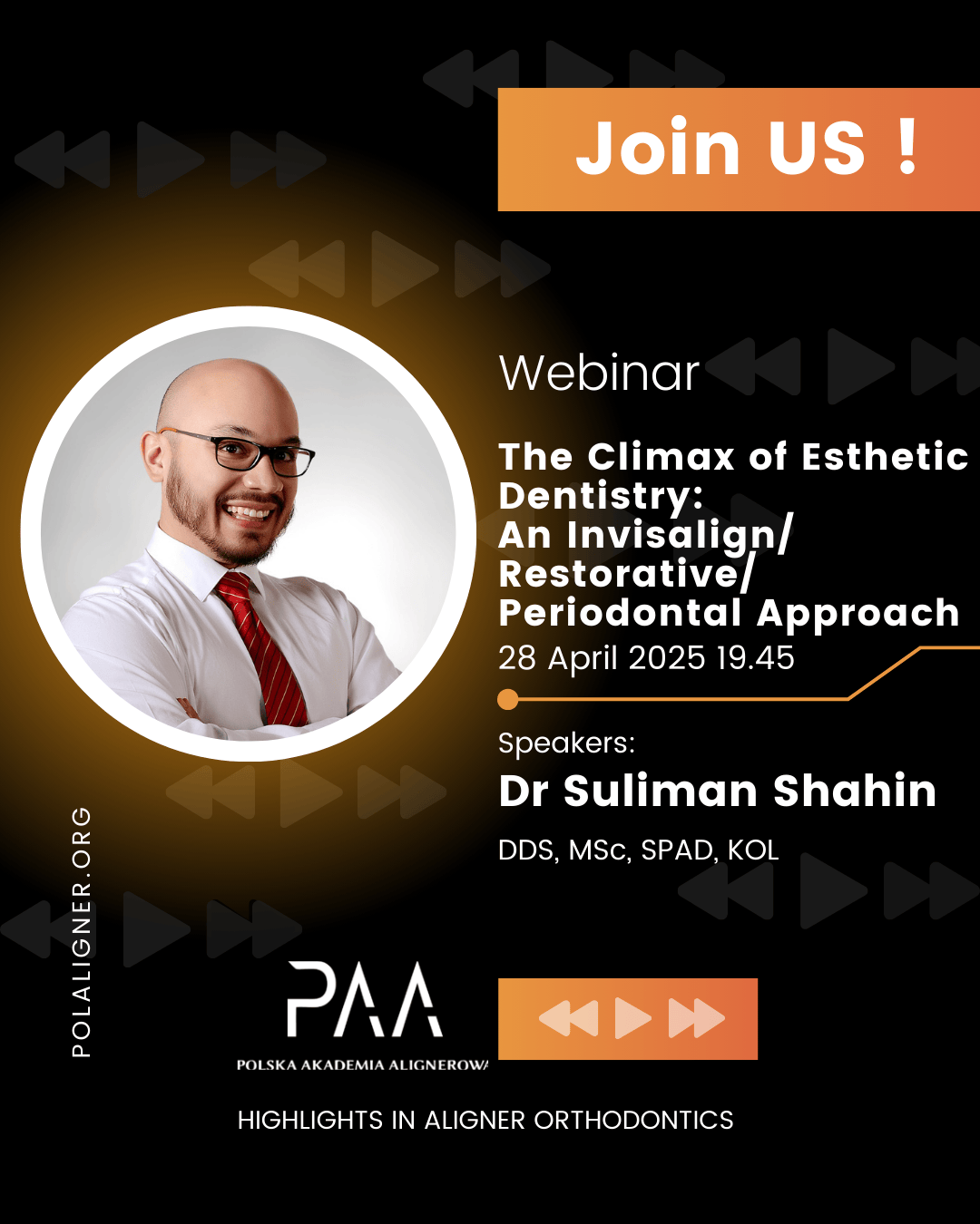 PAA online #Dr Suliman Shahin [28.04.25] - Polska Akademia Alignerowa